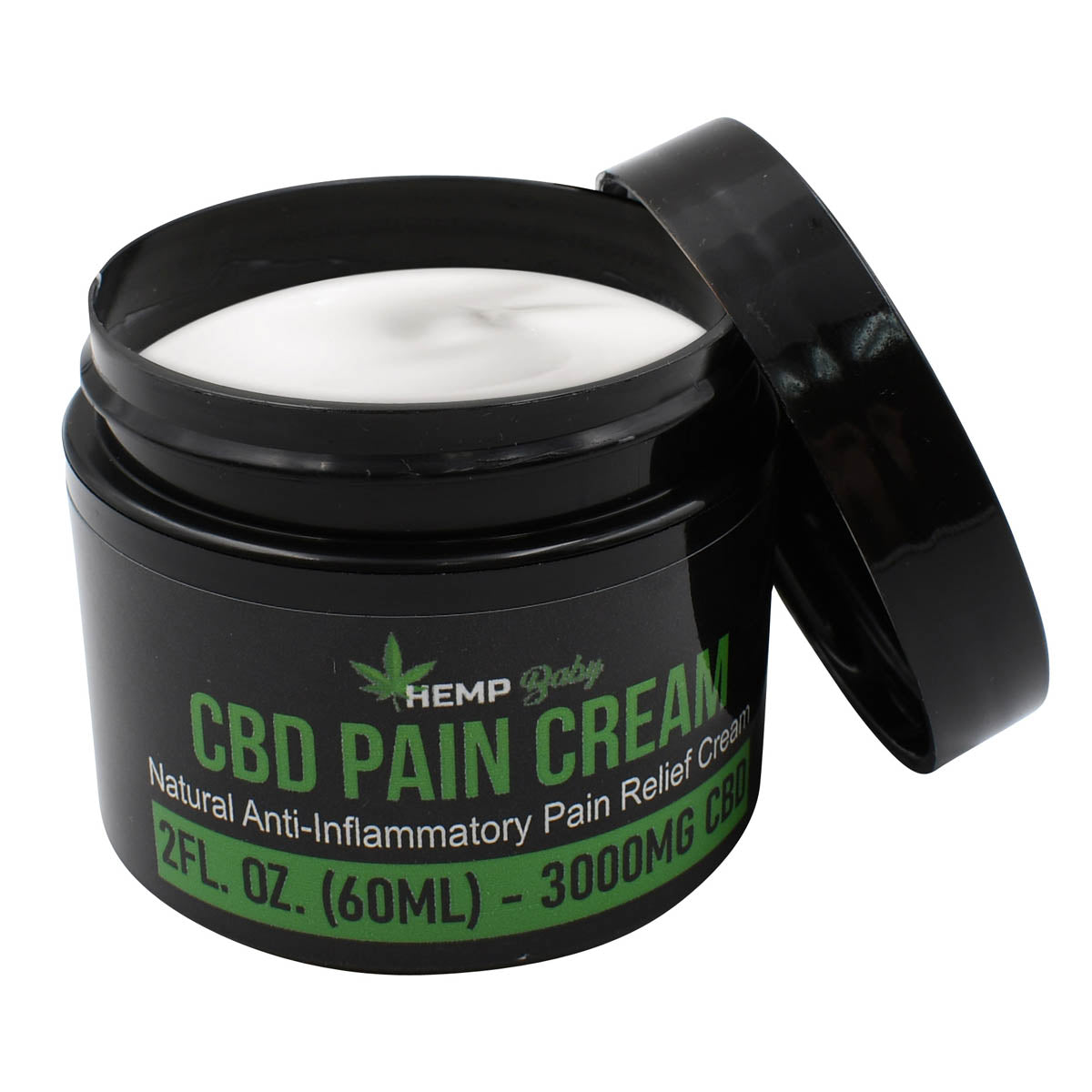 Maximum Strength CBD Pain Cream 3000mg | Hemp Baby